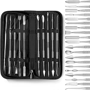 Amazon.com: Honoson 10 Pcs Miniature Sculpting Tools Set Mini Stainless ...