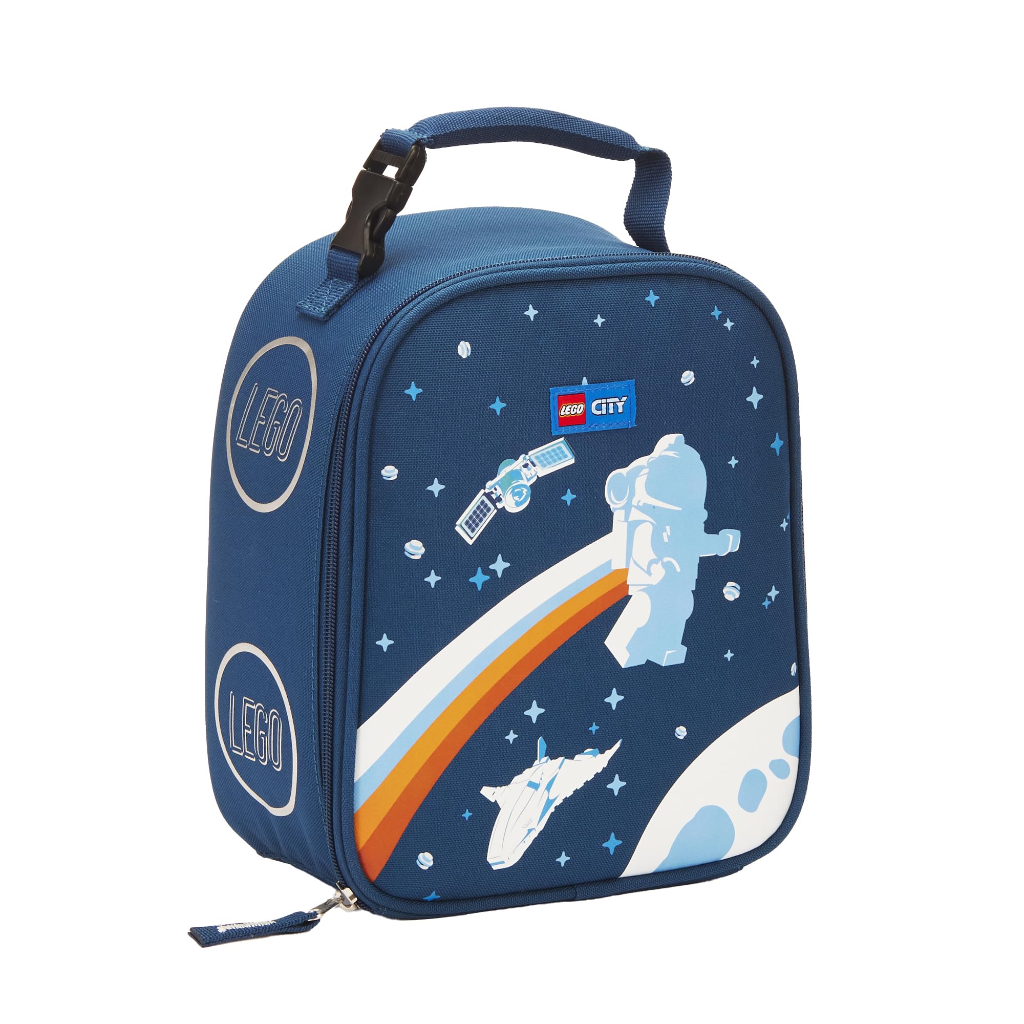 Amazon.com: LEGO Kids City Heritage Classic Lunch Box, Insulated Soft ...