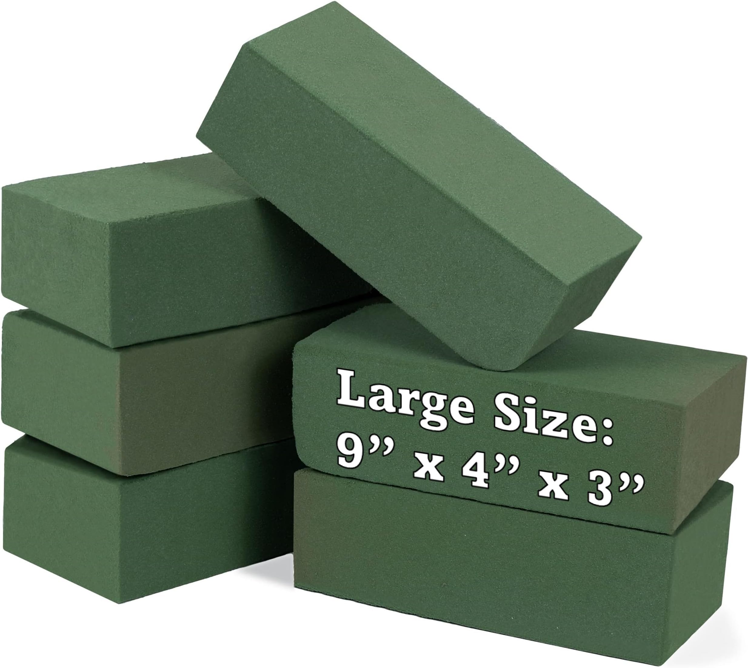 Amazon.com: Crafare 8pc Floral Foam Bricks, Florist Foam Block for ...