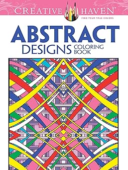 Amazon.com: Creative Haven Abstract Designs Coloring Book: Relaxing ...