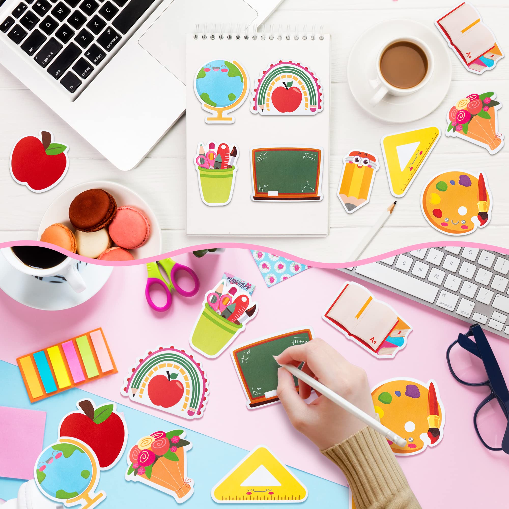 Snapklik.com : 30 Pack Teacher Notepads Set Total 600 Sheets, Book ...