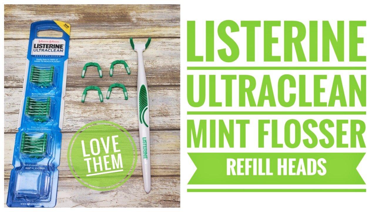 Watch REVIEW Listerine Ultraclean Mint Flosser Refill Heads on Amazon Live