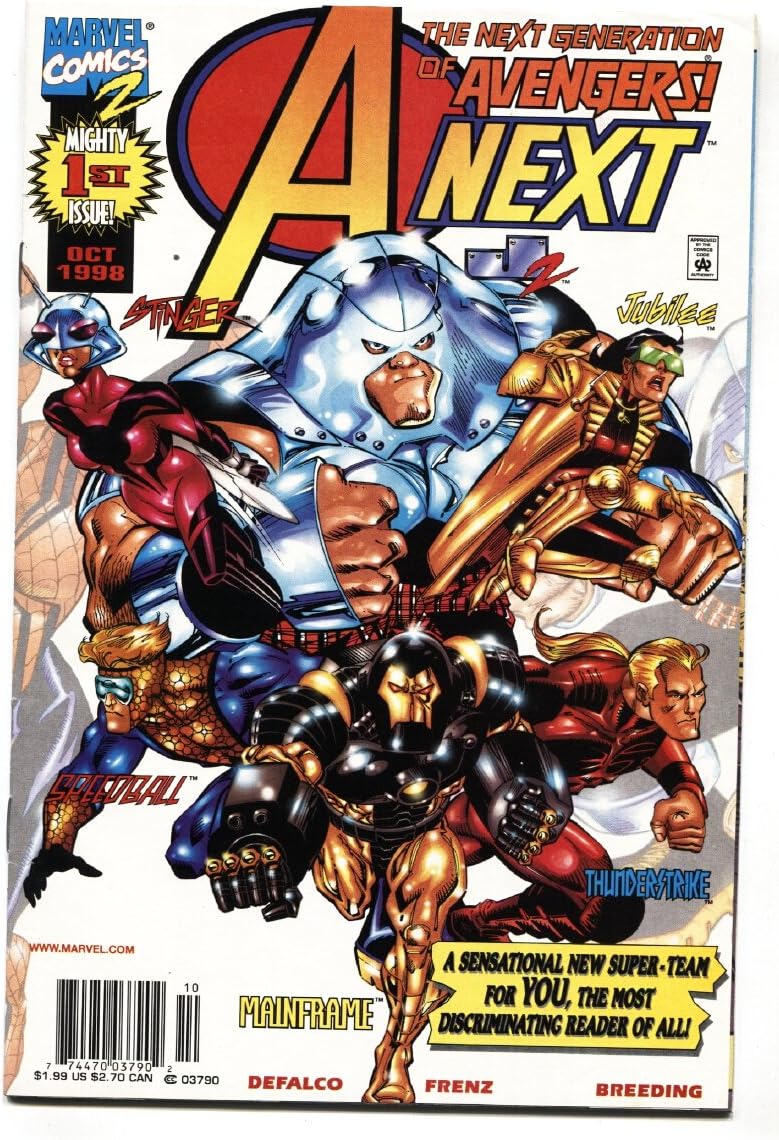 Amazon.com: A-NEXT #1 1st appearance of Stinger and Mainframe comic ...