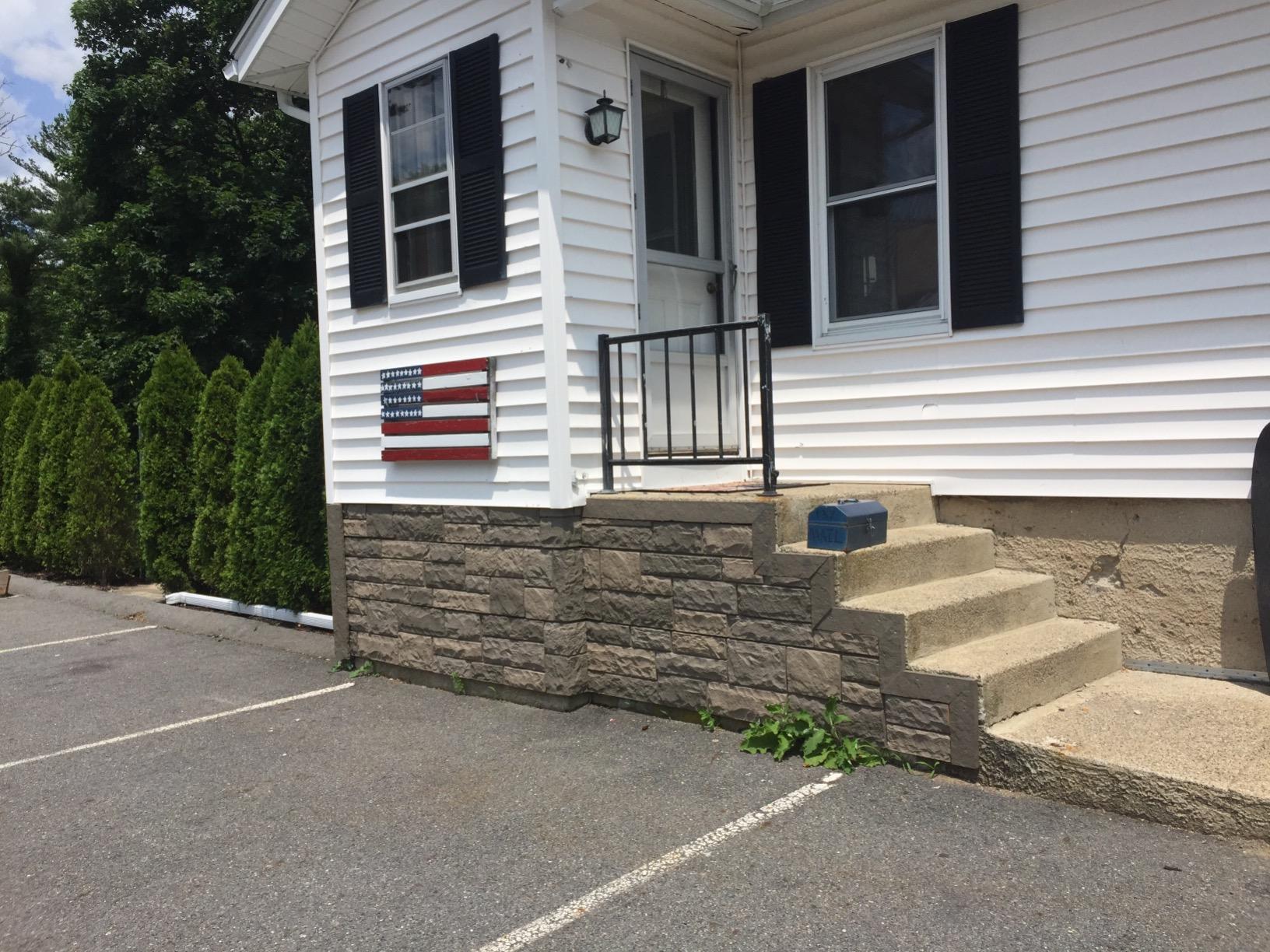 NextStone Polyurethane Faux Stone Window and Door Trim - Sandstone ...