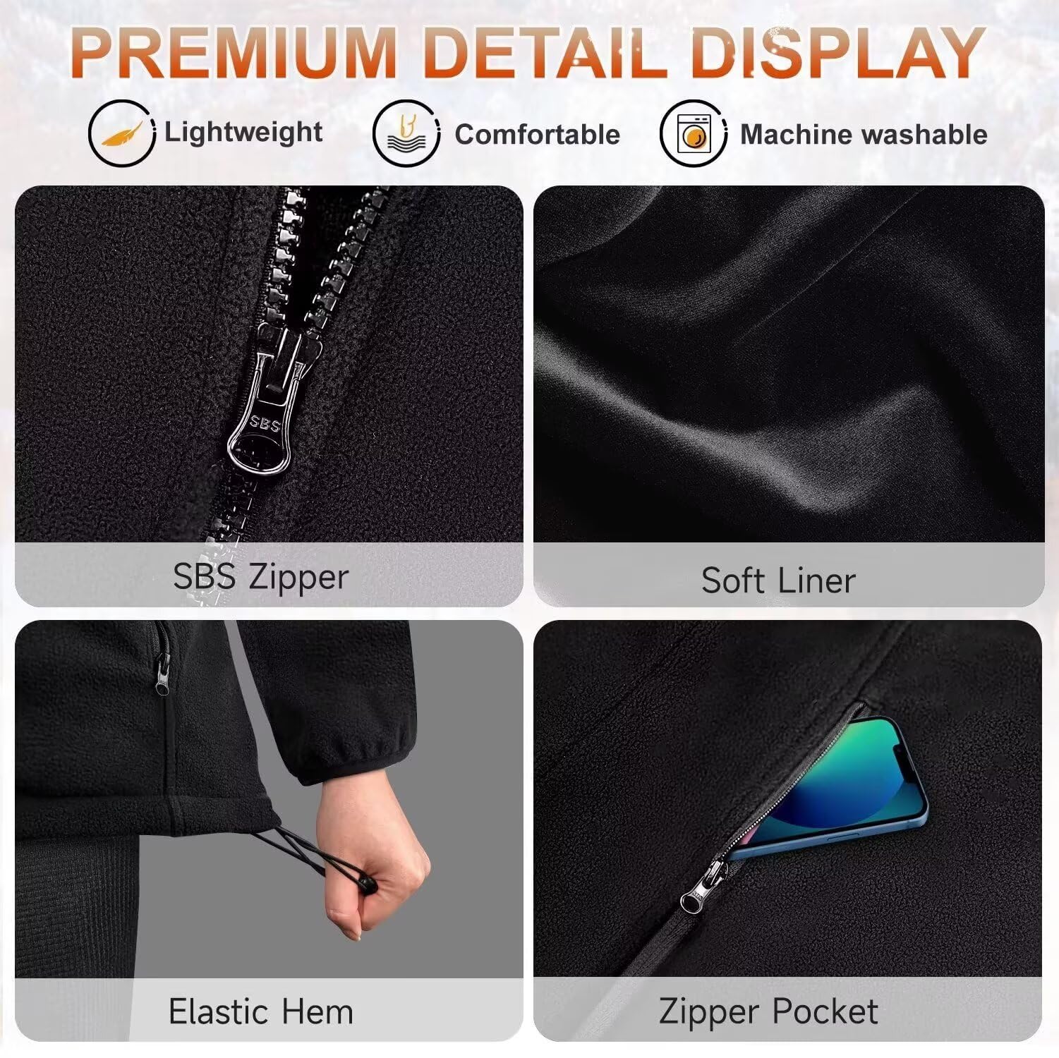 Snapklik.com : KOVNLO Heated Jackets For Women, Smart Controller