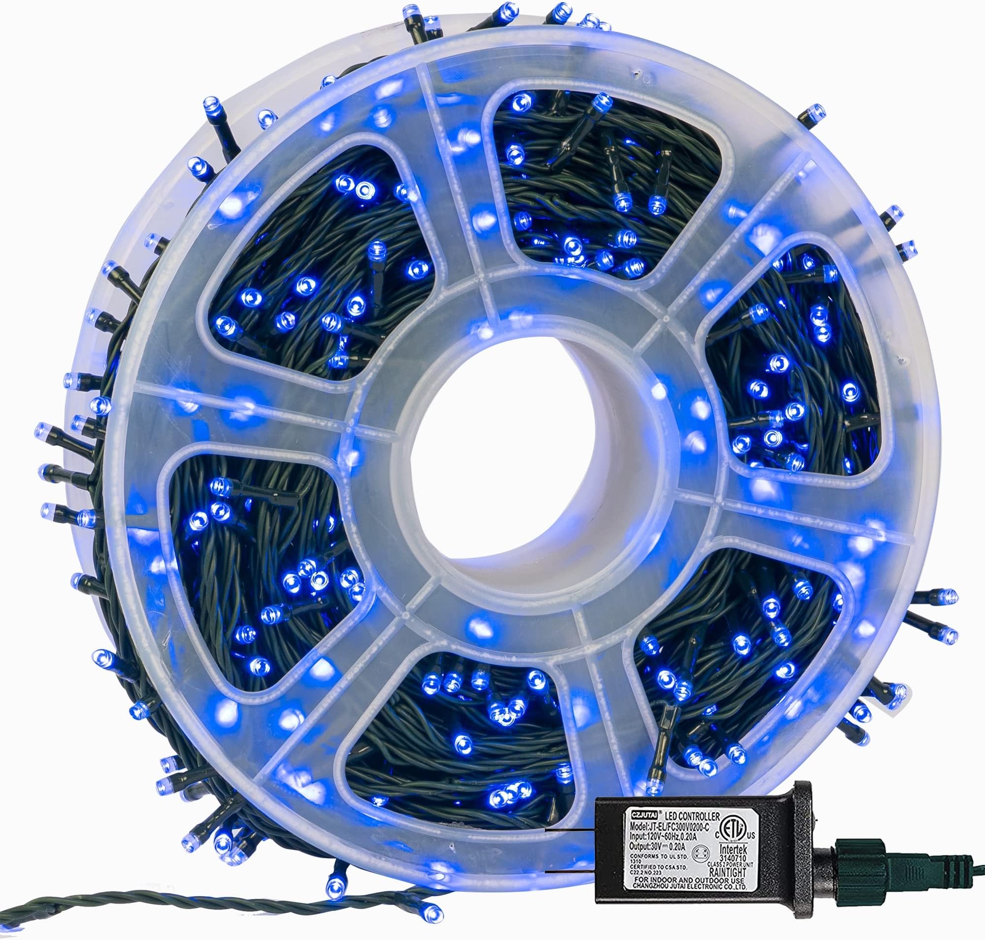 Nielfoi 100FT 300 LED Christmas Lights, Christmas Tree Lights with 8 ...