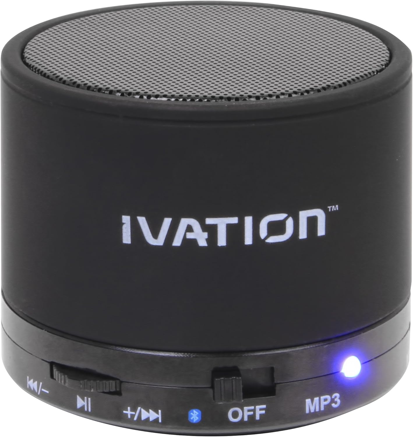 Ivation Super-Sound Mini Wireless Portable Bluetooth Speaker Pod - With ...