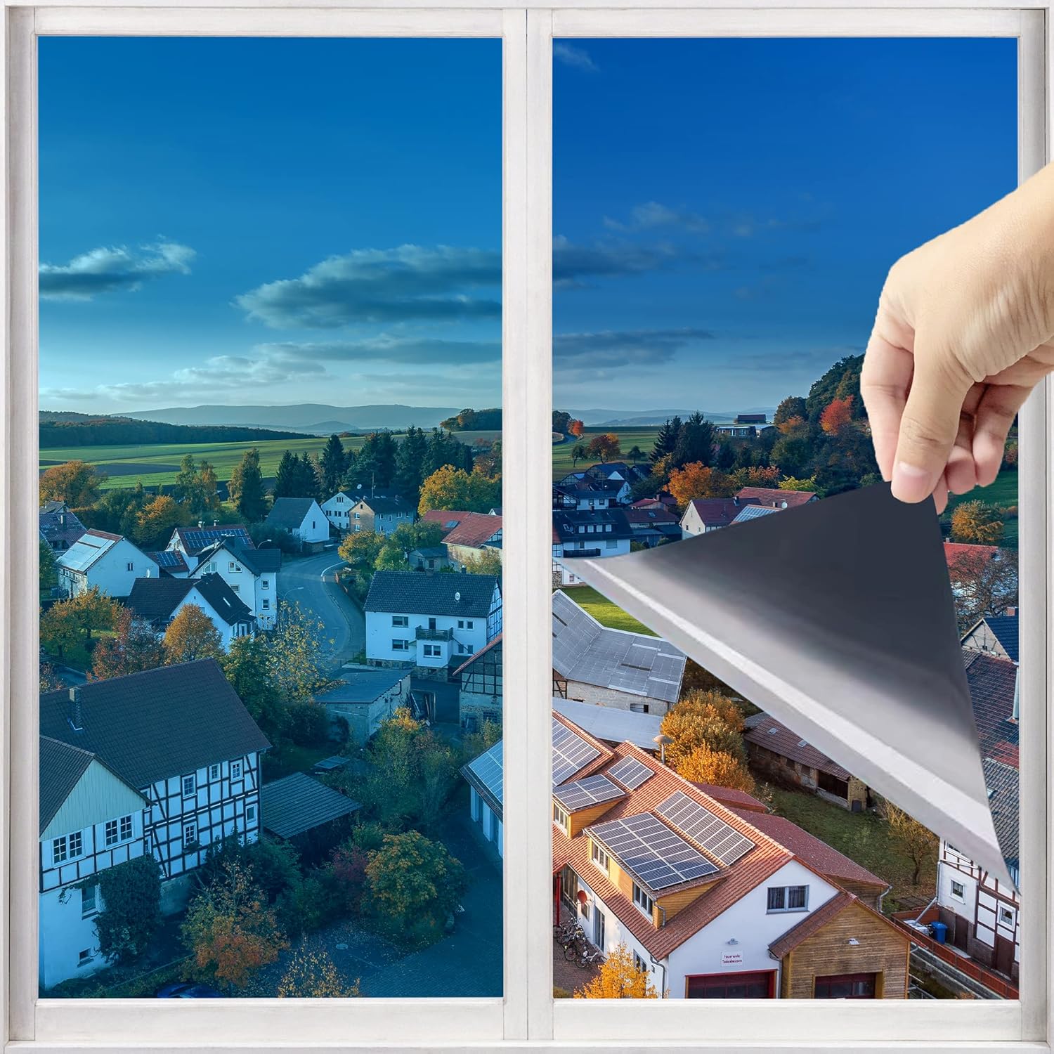 Amazon.com: One Way Window Film, Window Film Privacy One Way Daytime ...