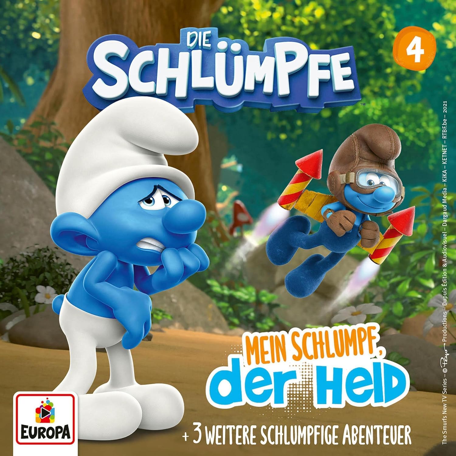 Mein Schlumpf, der Held: Die Schlümpfe 4 (Hörbuch-Download): Peter ...