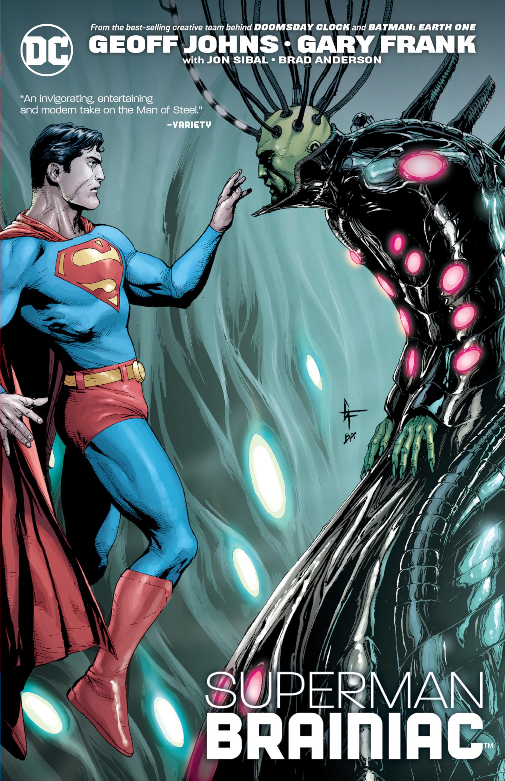 Superman: Brainiac (New Edition): Amazon.co.uk: Johns, Geoff, Frank ...
