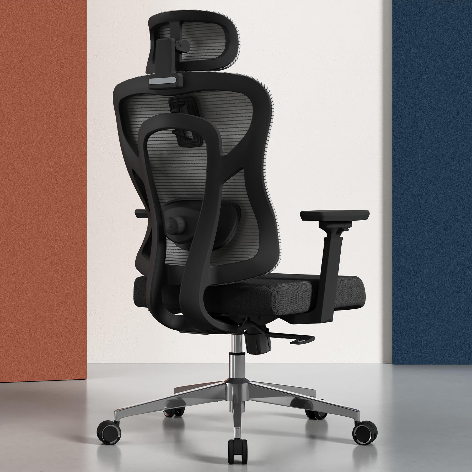 Snapklik.com : Logicfox Ergonomic Mesh Office Chair, High Back Desk Chair