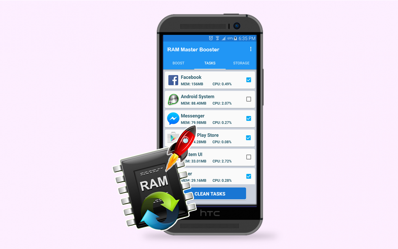 RAM Master Booster & Cleaner - App on Amazon Appstore