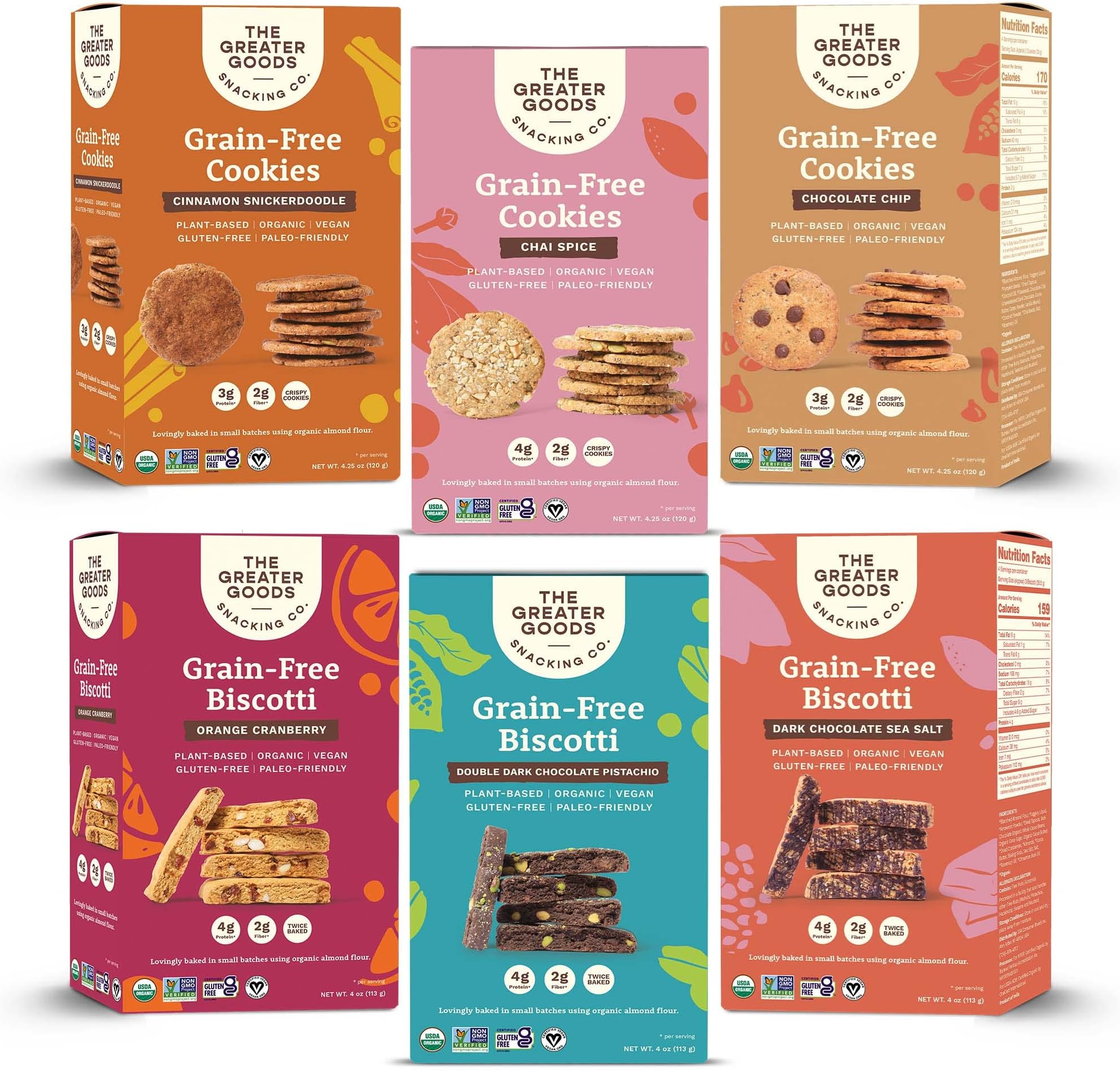 Amazon.com: The Greater Goods Snacking Co. Sweet Tooth Sampler Mixed ...