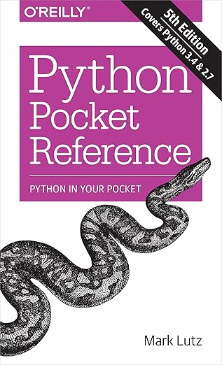 Amazon.com: Python Pocket Reference: Python In Your Pocket (Pocket ...