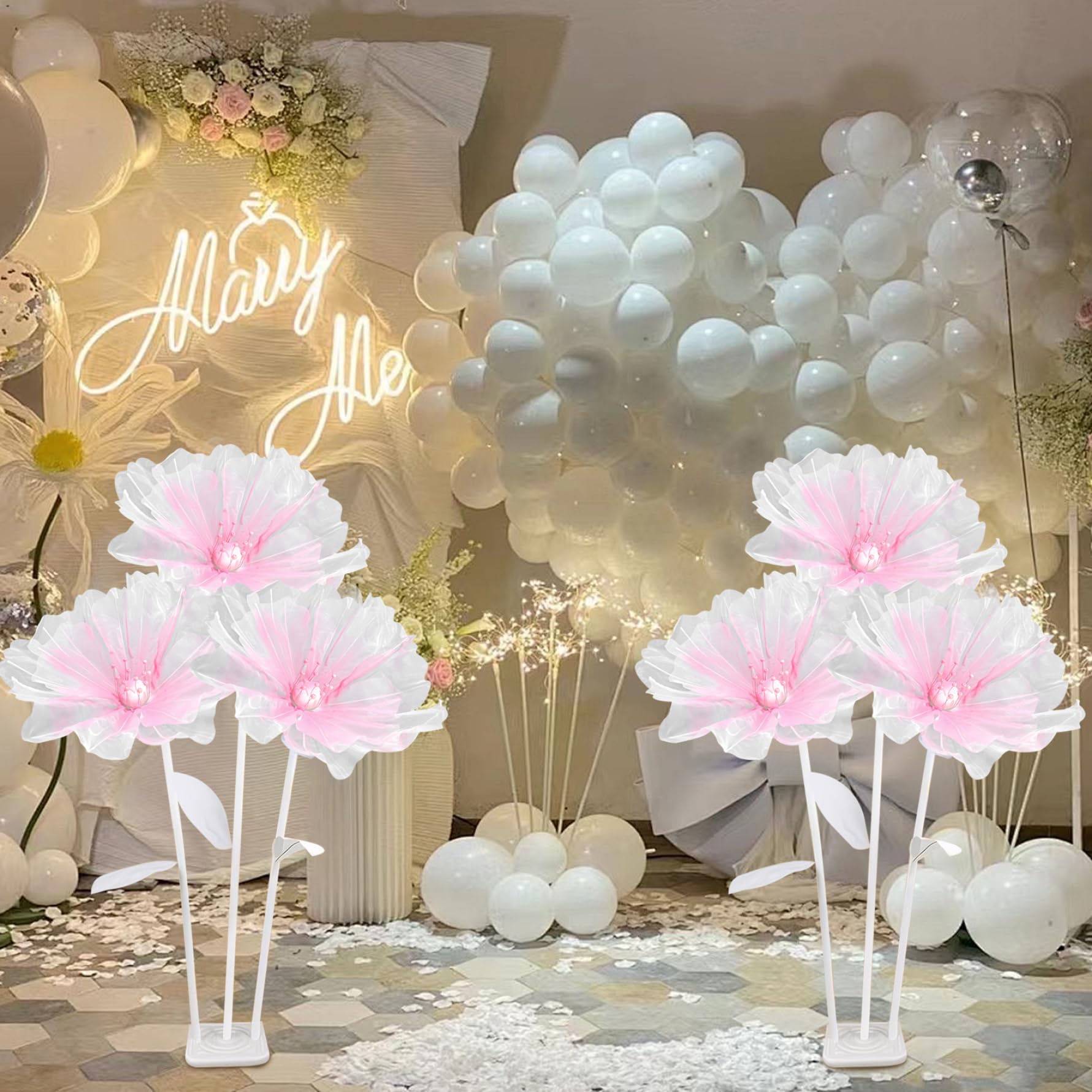 Banquet Large Flower Displays EAST TENNESSEE WEDDING + EVENT FLORIST