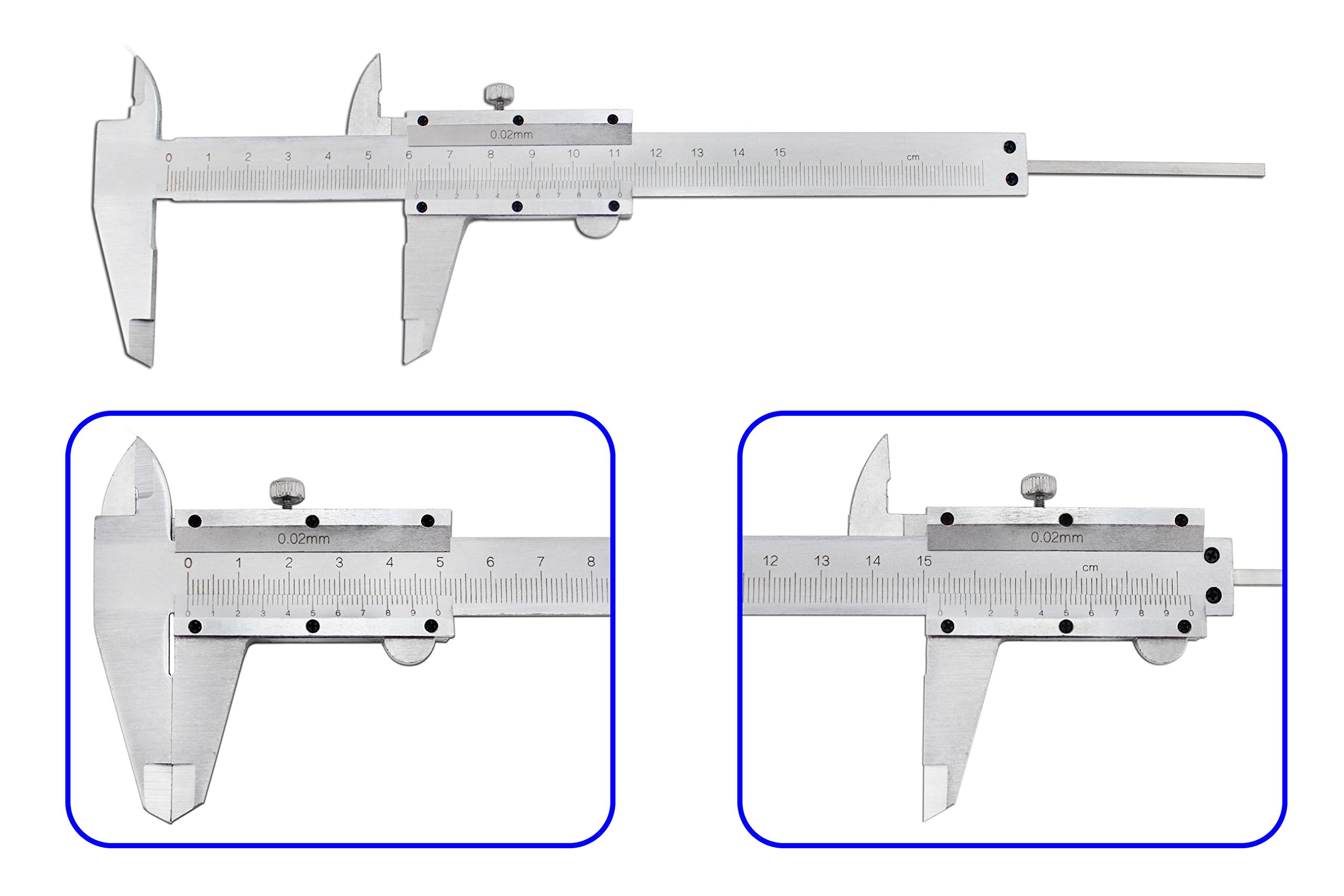 Buy 150mm Vernier Calipers by STARRICH,Metal Micrometer and Caliper ...