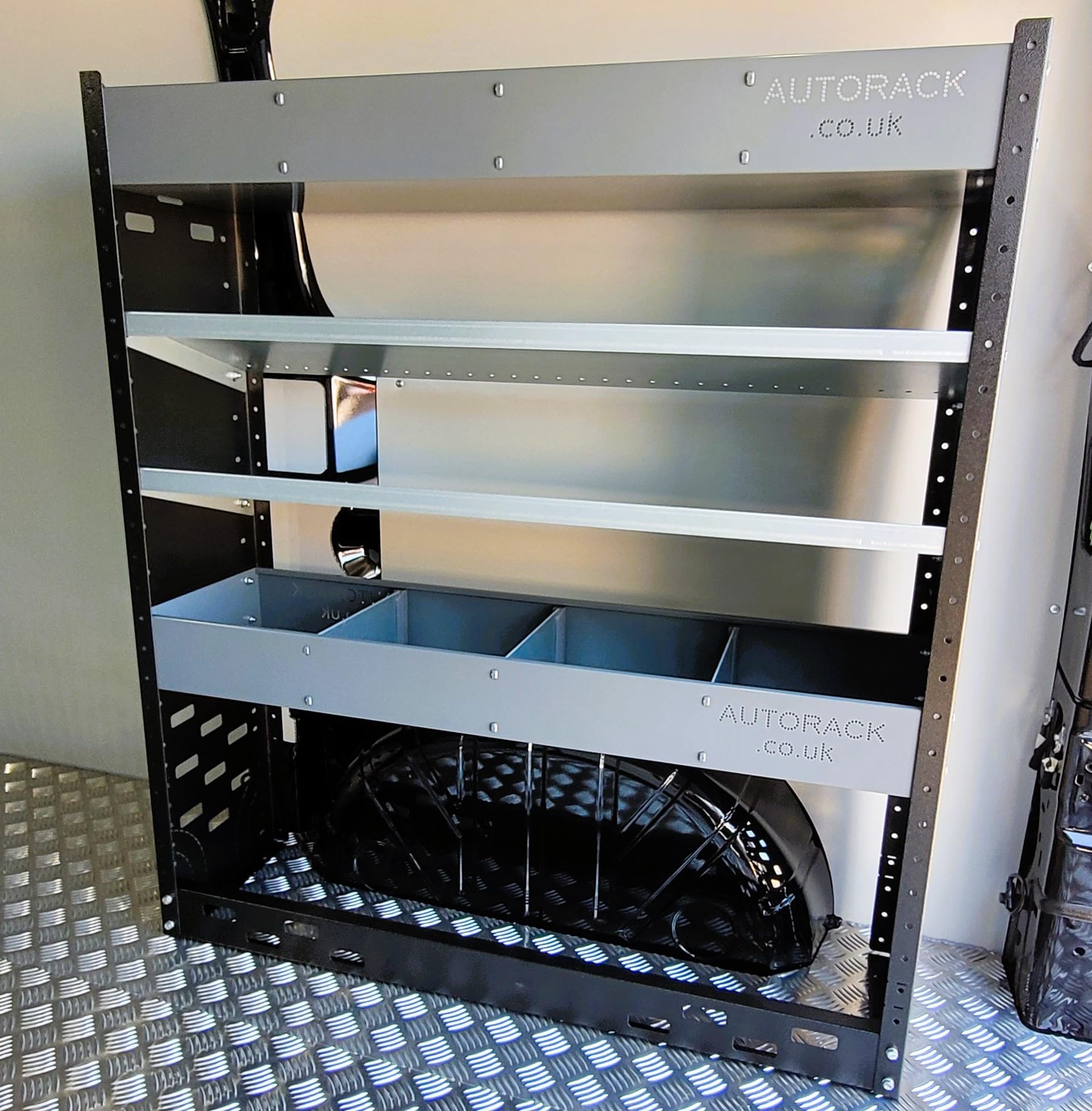 Autorack Products Trade Van Racking shelving unit. Professional steel ...