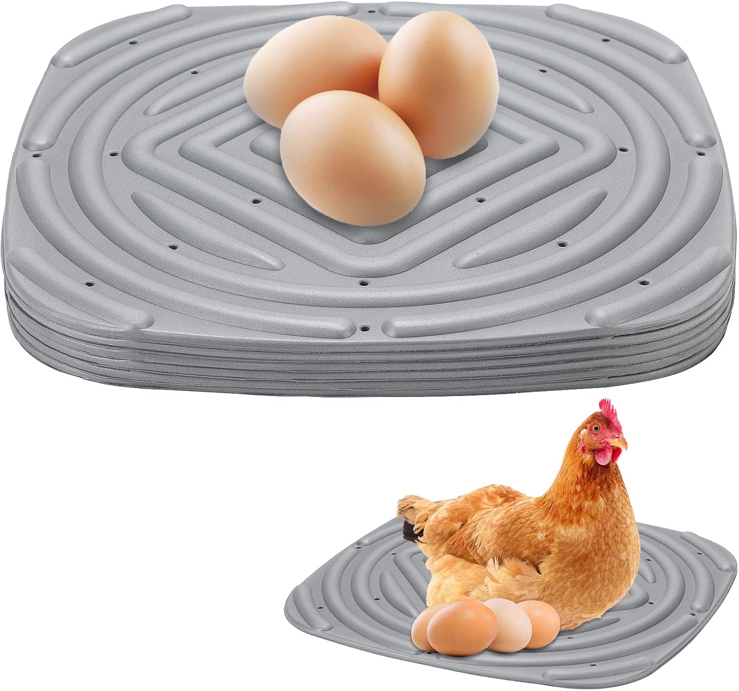 Amazon.com: Kannino 6 Pack Chicken Nesting Pads Washable Nesting Pads ...