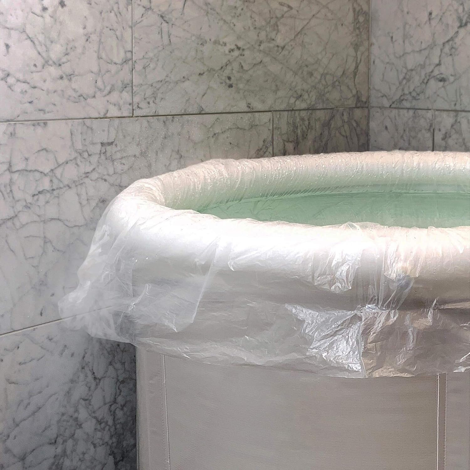 Amazon.com: Disposable Bathtub Liners for Homefilos Portable Bathtub ...