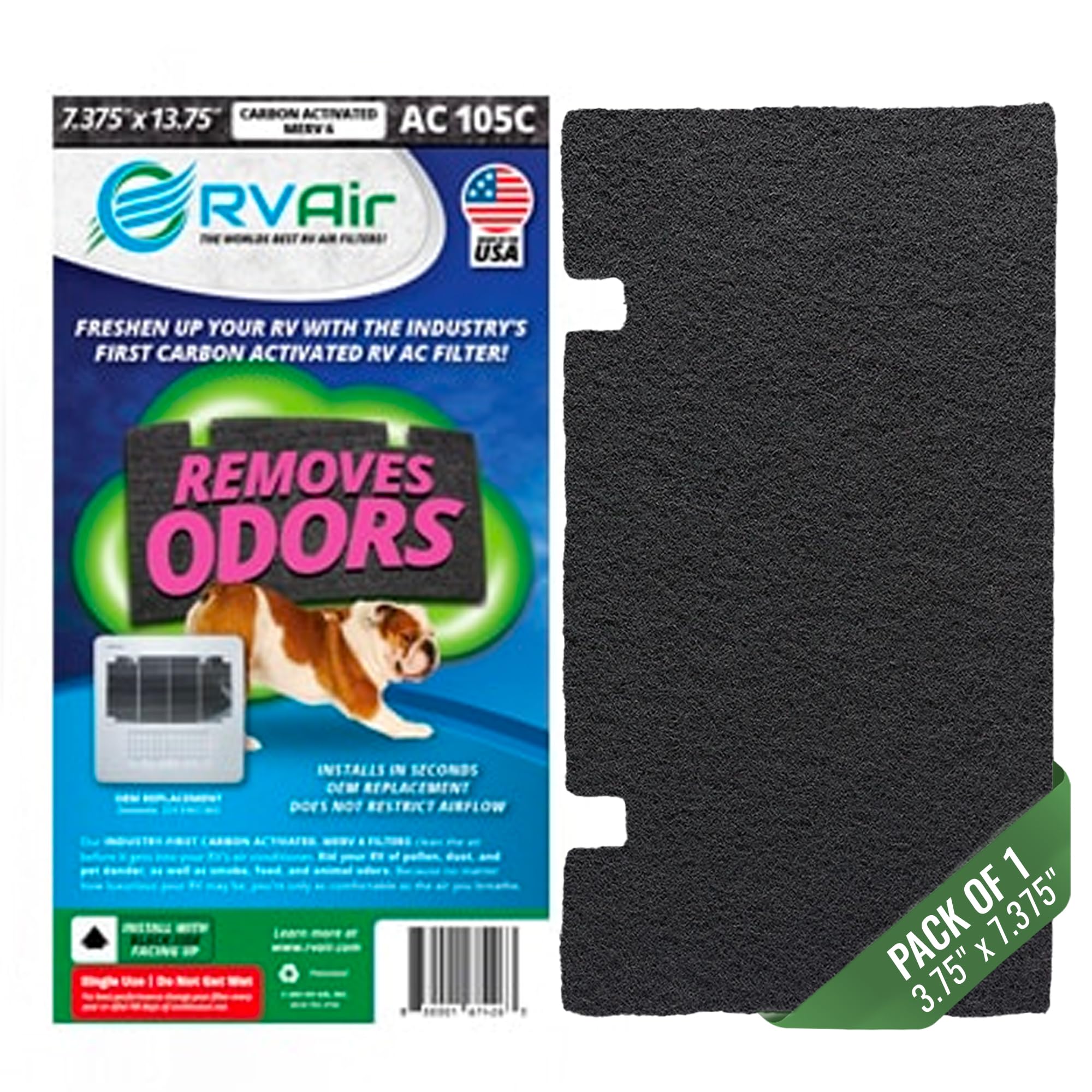 Amazon.com: RV Air Carbon Filter – Activated Charcoal Air Filter, MERV ...