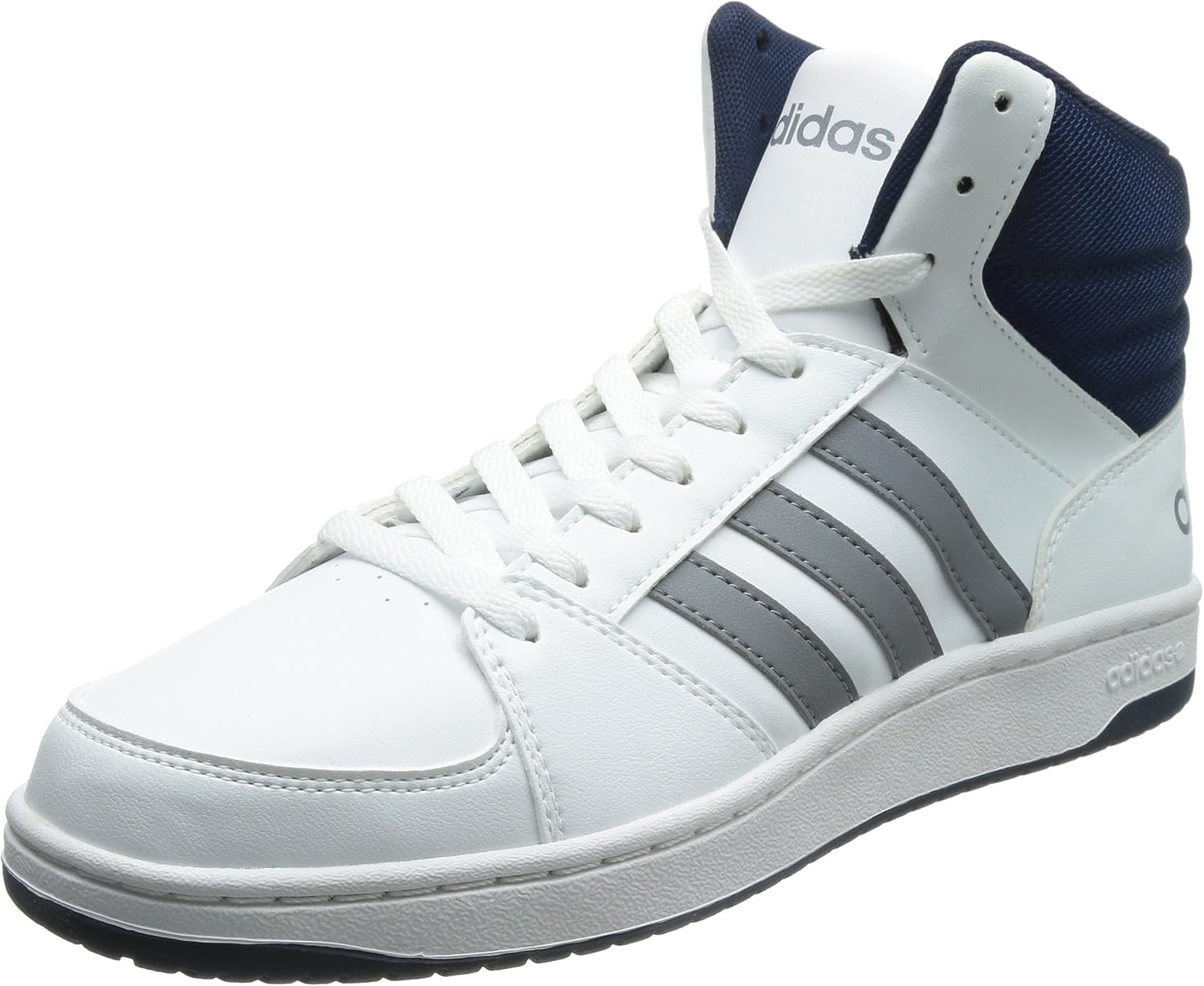 adidas Men's Hoops VS Mid High-top trainers, White - WHITE, 7.5 UK ...