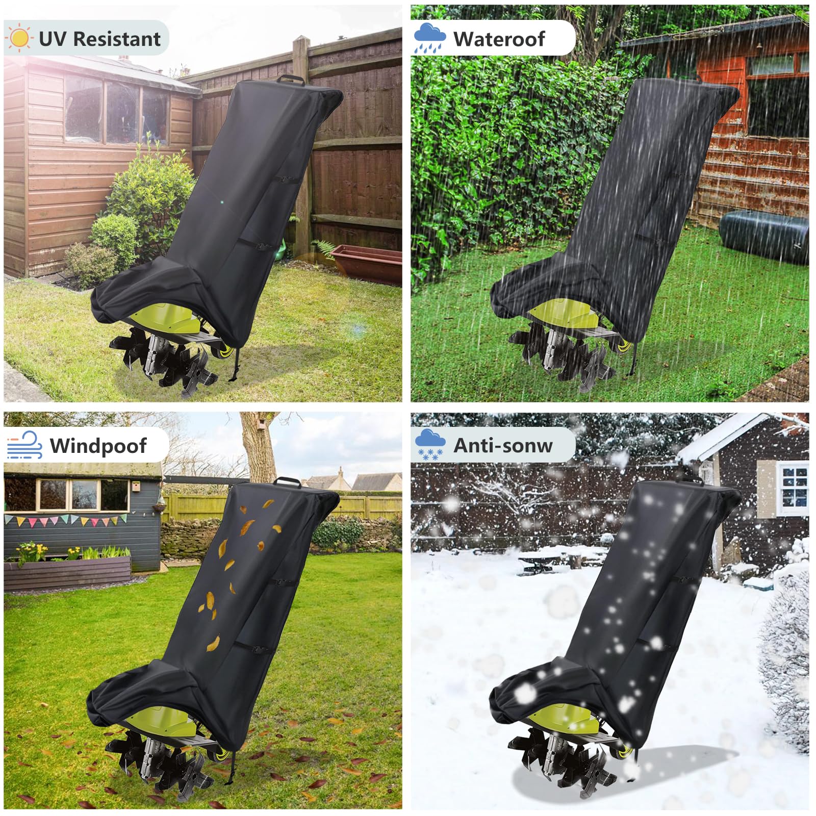 Snapklik.com : Okcool Electric Tiller Cover,Heavy Duty Waterproof ...