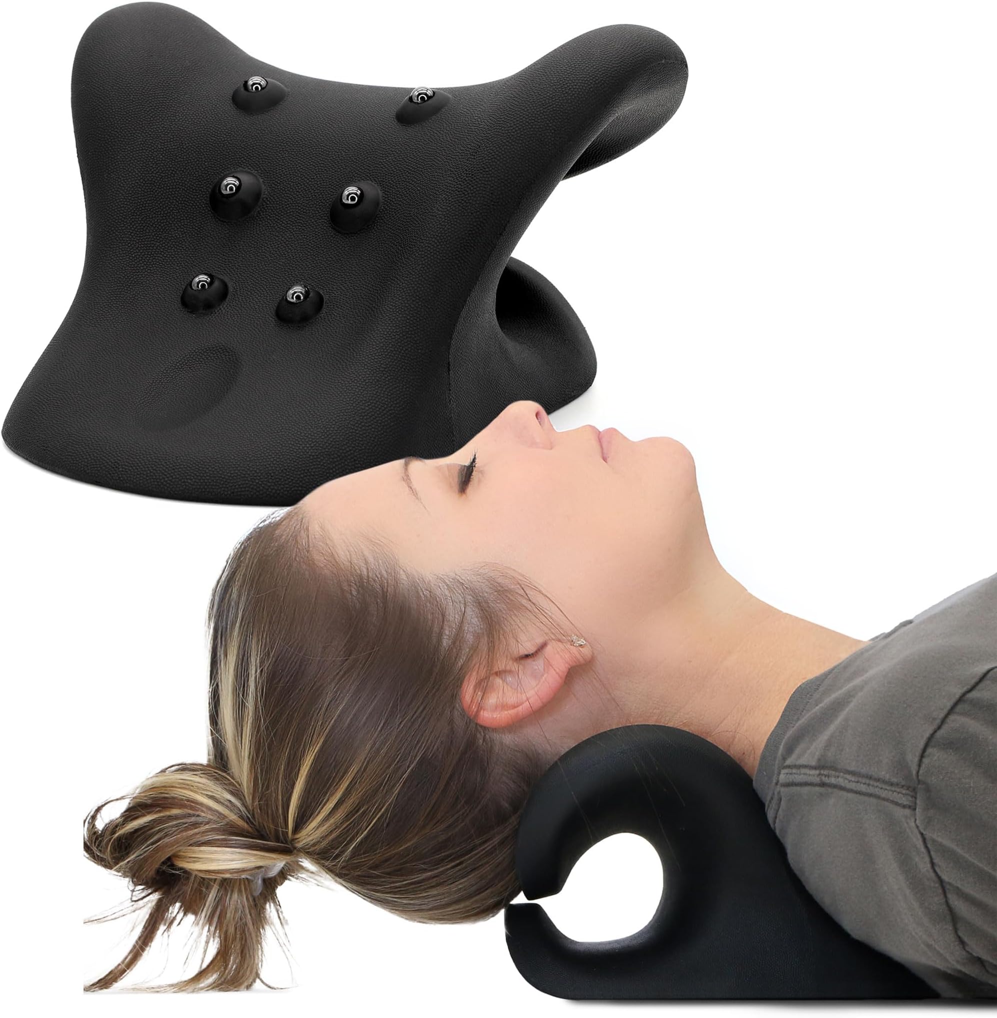 Amazon.com: HealthSmart Neck & Shoulder Traction Device, Neck ...