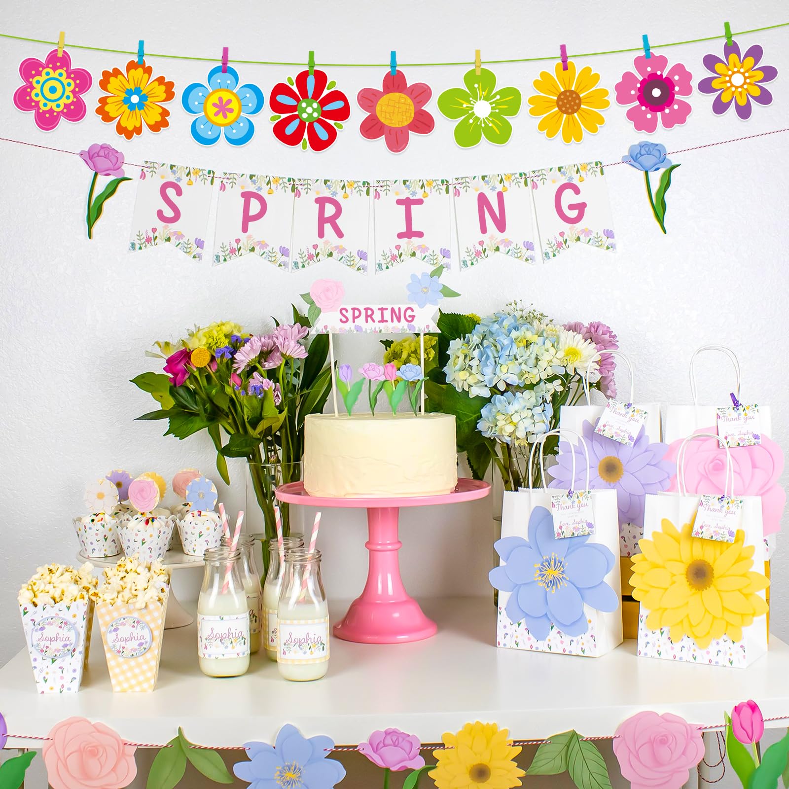 Recortes De Flores De Primavera Para Imprimir Flores De Papel, Aprende