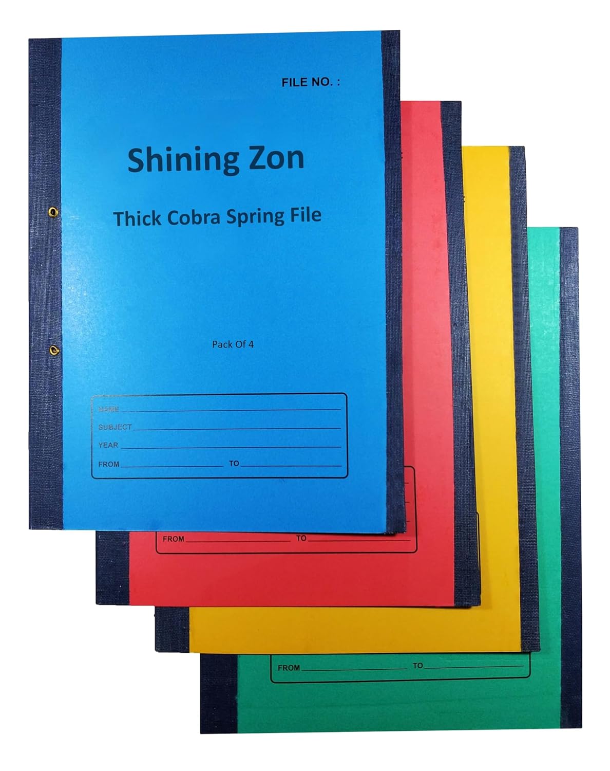 Shining Zon Spring File A4 FS Legal Size for Office for Students Paper ...