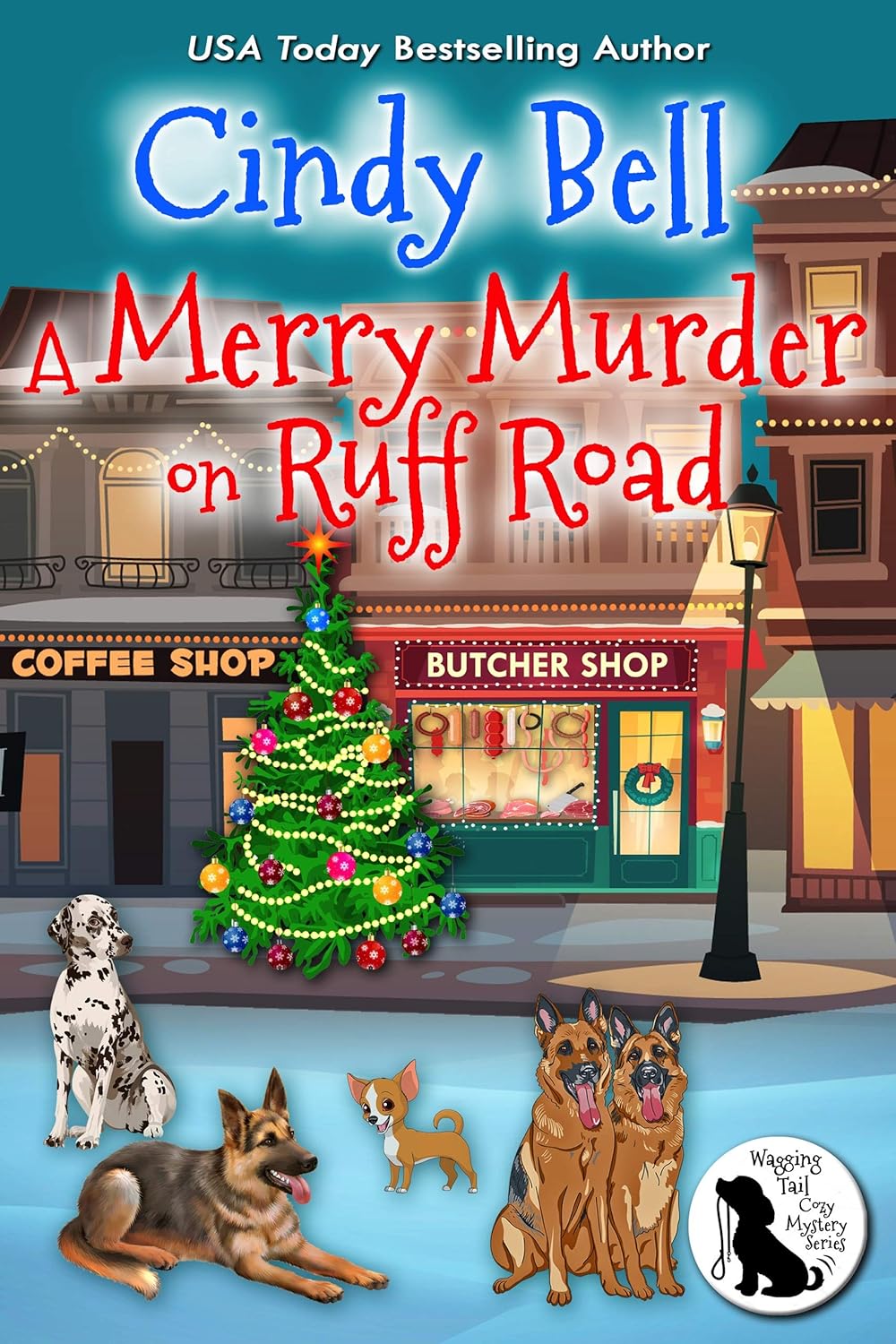 Amazon.com: A Merry Murder on Ruff Road (Wagging Tail Cozy Mystery Book ...