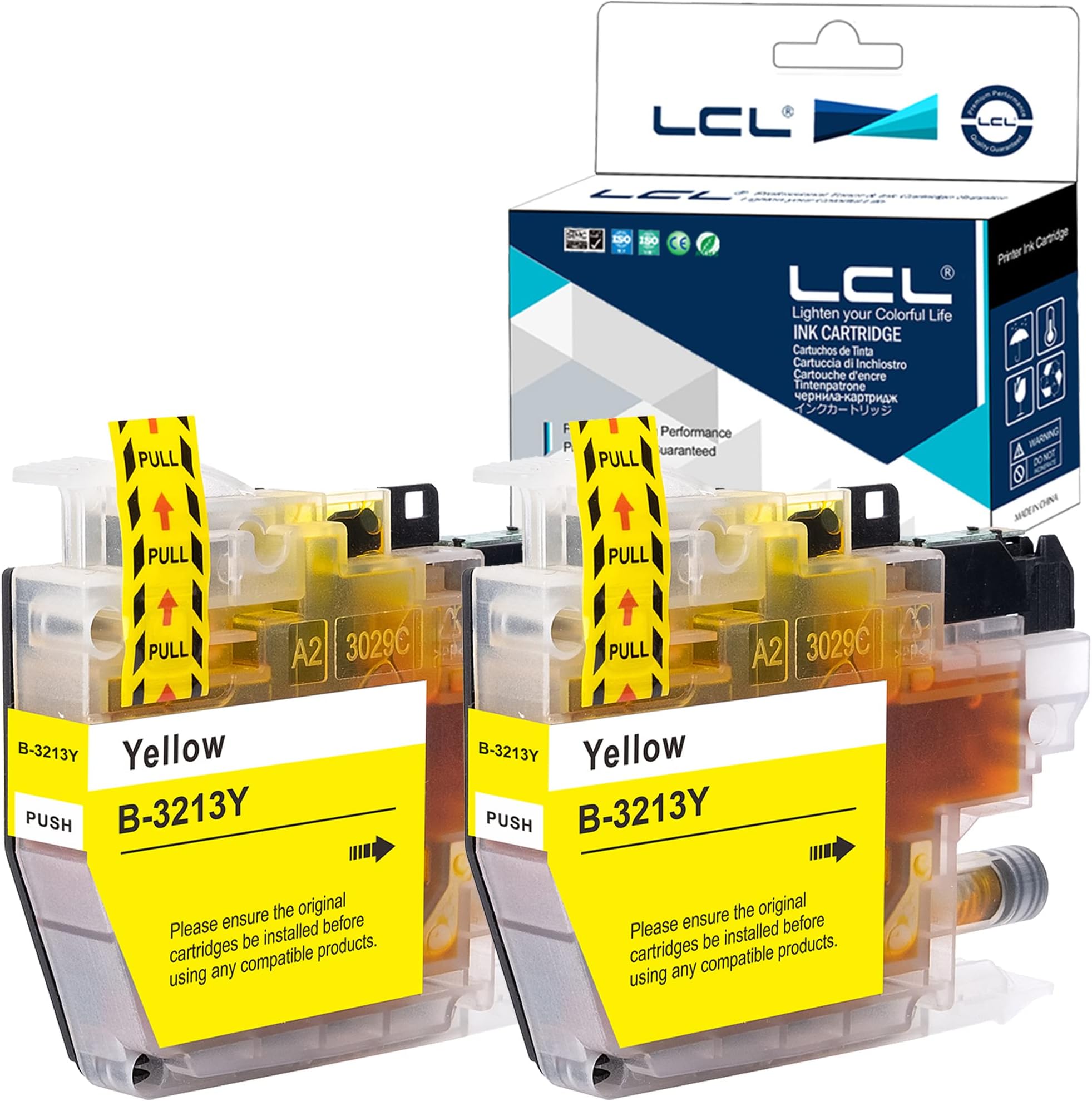 LCL LC3213 Ink Cartridge Replacement for Brother LC-3213 LC3213 LC ...