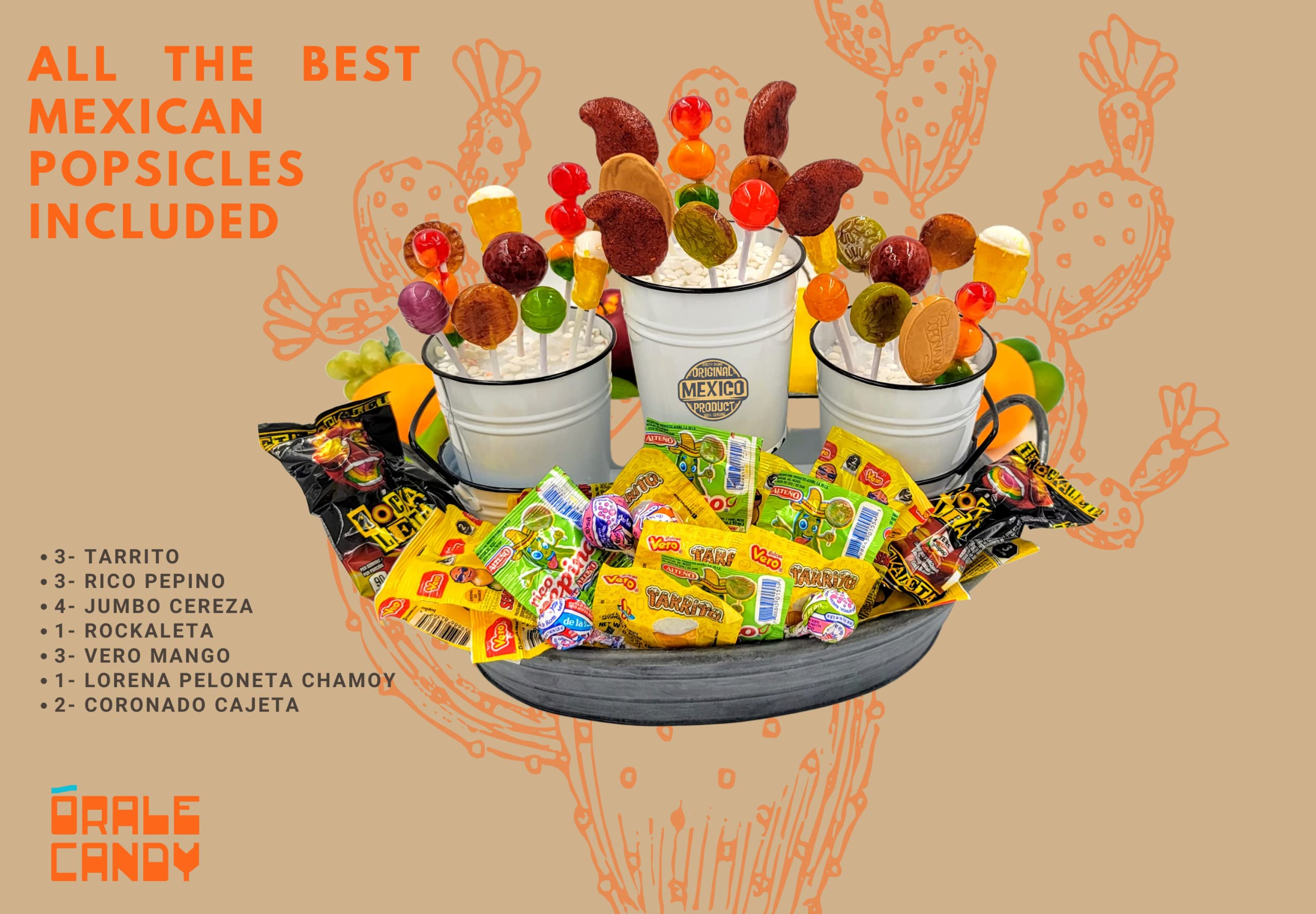 Mexican Candy Mix Assortment, Dulces mexicanos, Includes Vero mango ...