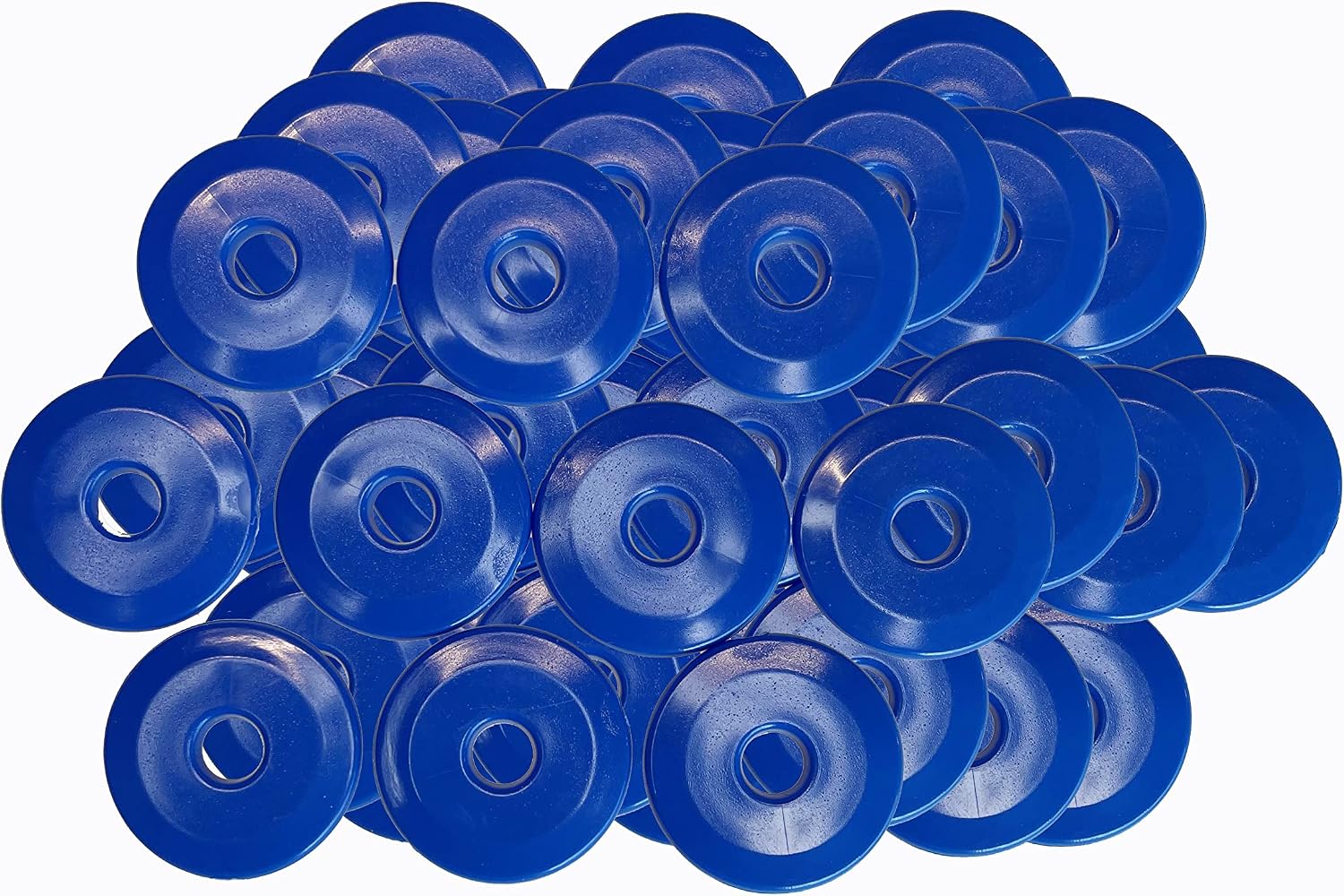 Proops 25mm Dia Blue Penny Washers, Survey Markers, High Impact HDPE ...