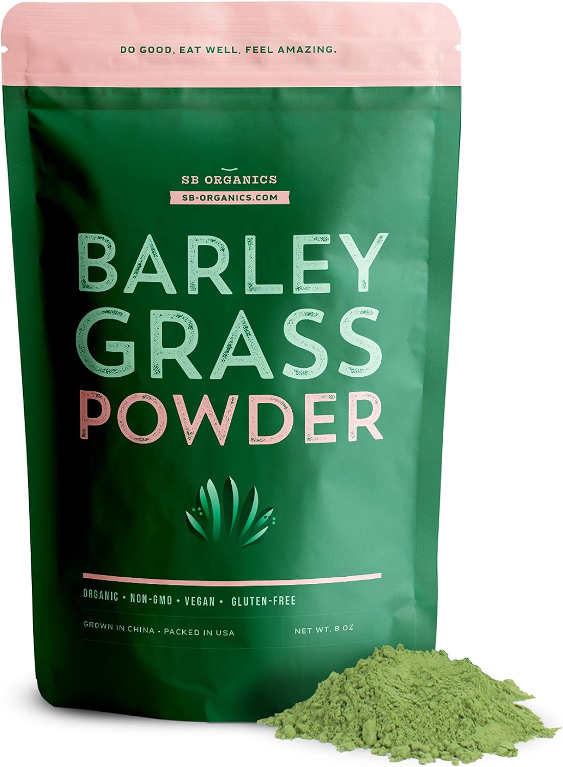 Amazon.com: SB Organics Sun Bay Foods Dehydrated Barley Grass Powder ...