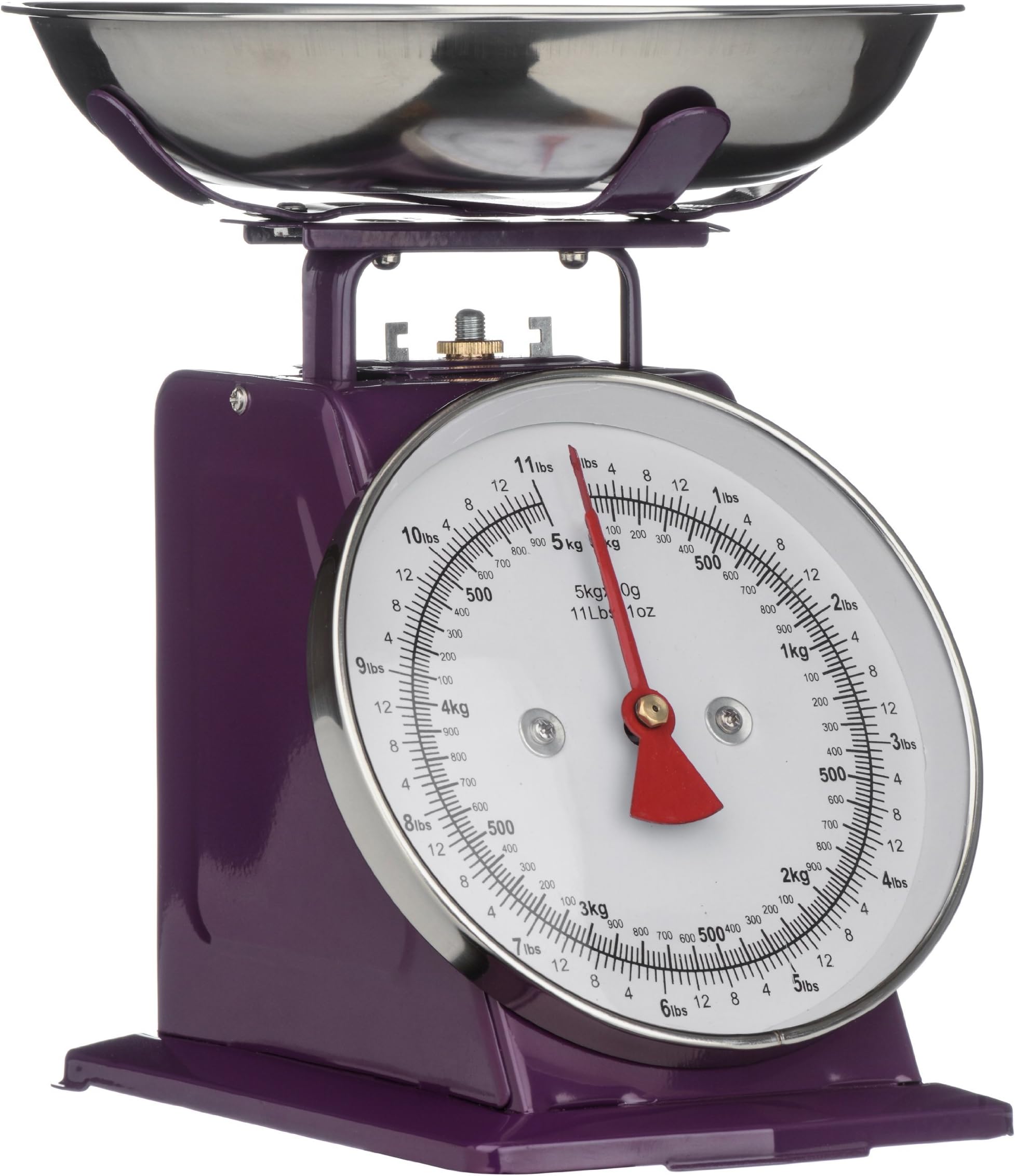 Premier Housewares 807084 Retro Kitchen Scales with Bowl Stainless ...
