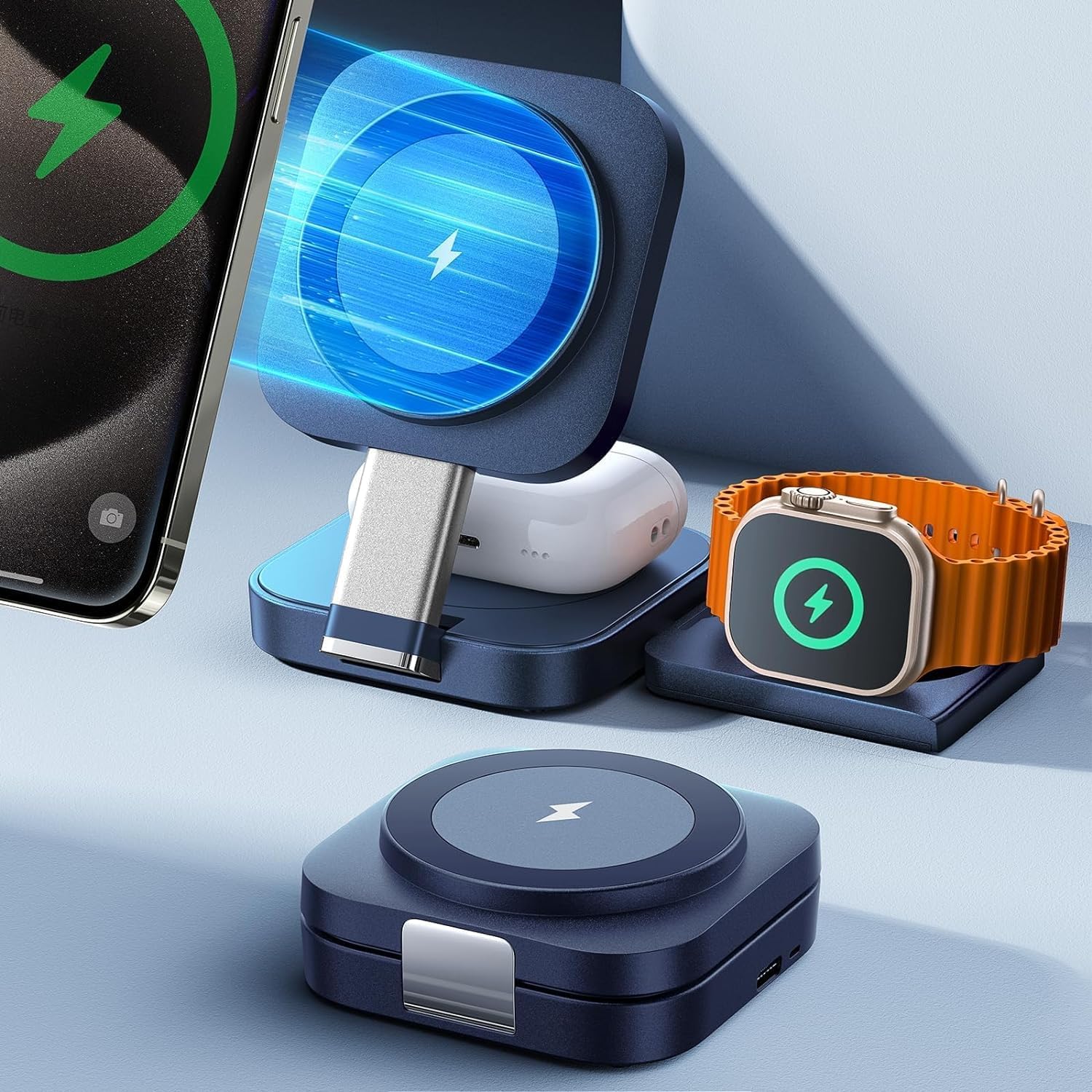 Caricatore Wireless per iPhone [Super Portatile] LISEN Stazione ...