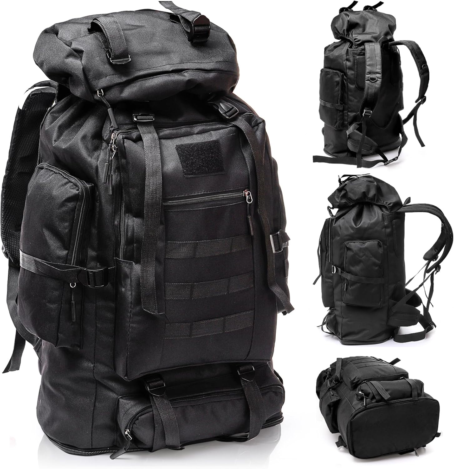 Amazon.com: Goaste 100L Camping Hiking Backpack, Molle Military ...
