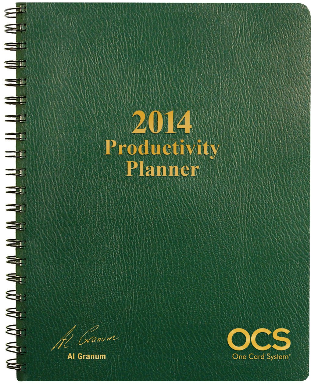 2014 OCS Productivity Planner (One Card System): Al Granum ...