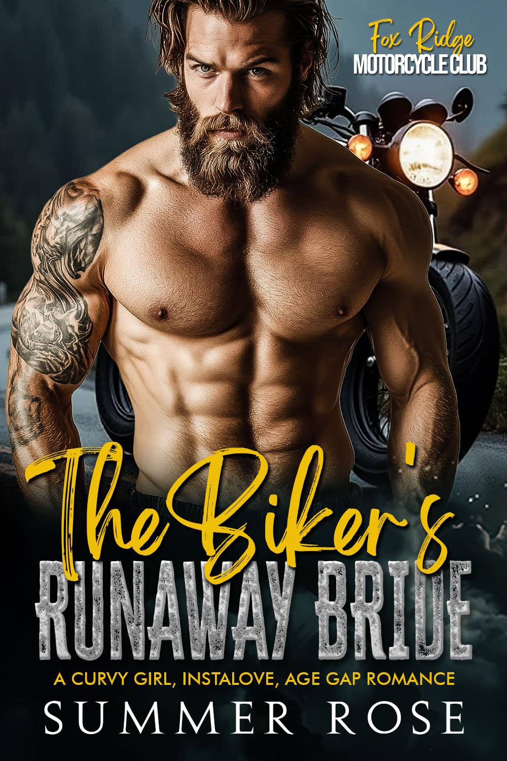 The Biker's Runaway Bride: A Curvy Girl, Instalove, Age Gap Romance ...