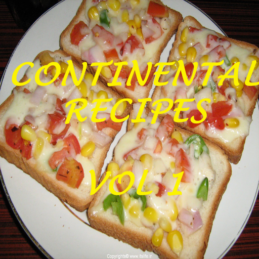 Continental Recipes Cookbook Vol 1 - App on Amazon Appstore