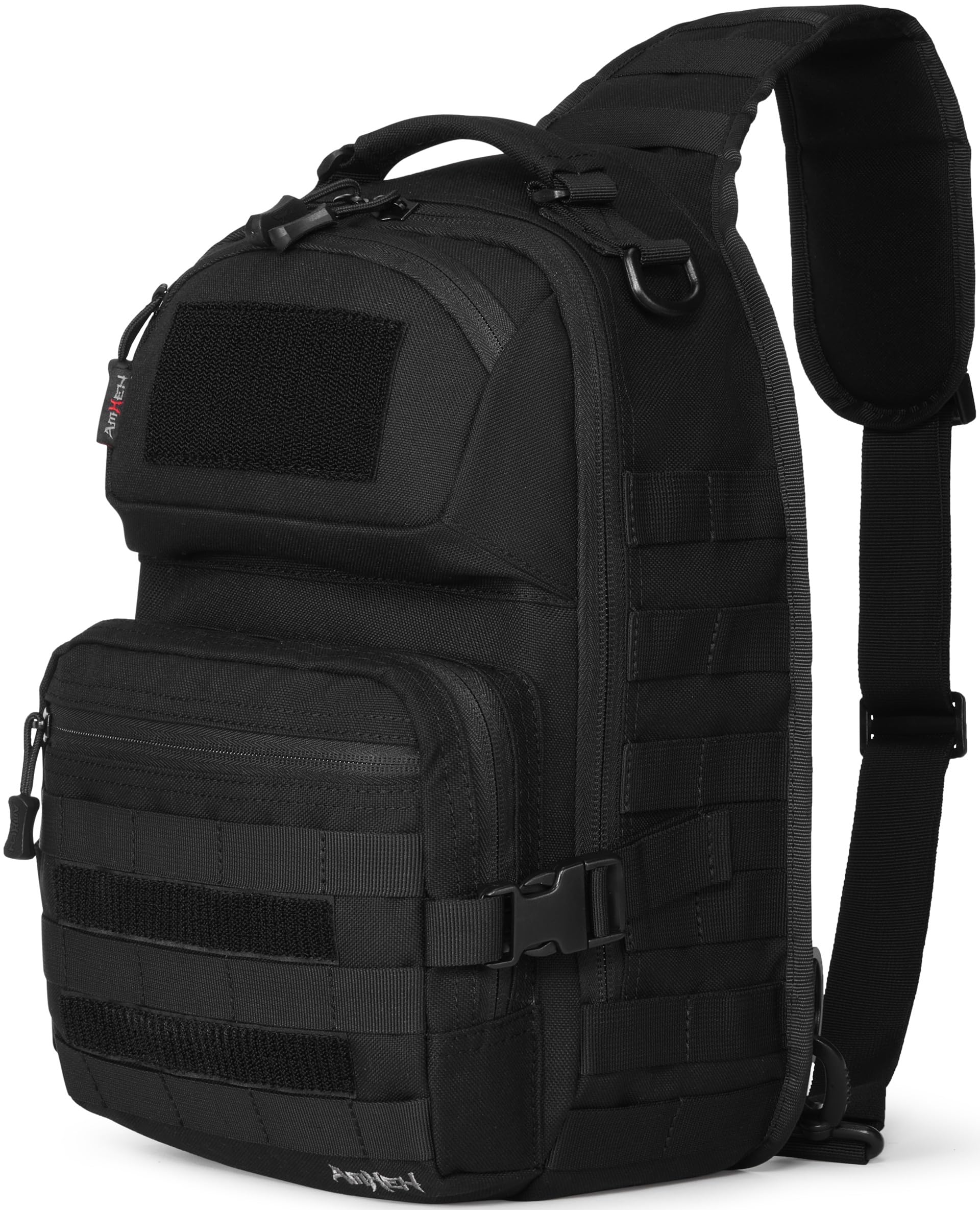 Amazon.com: AMHEH Tactical Sling Bag Military Army Molle Shoulder Cross ...