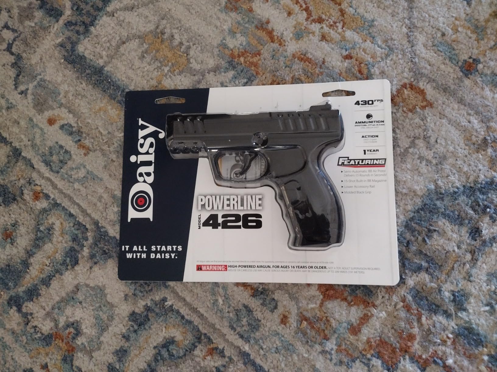 Amazon.com : Daisy Powerline 426 Air Pistol and Crosman 40-Count 12 ...