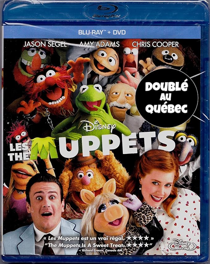 Les Muppets (English/French) 2010 (Widescreen) Doublé au Québec (Cover ...