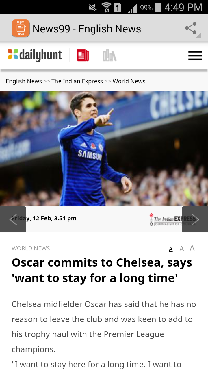 News99 - English News - App on Amazon Appstore