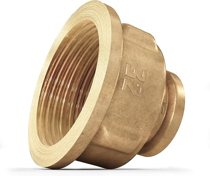 Amazon.com: Reducing Coupling 1/2" Female x 1 ¼” Female - Brass ...