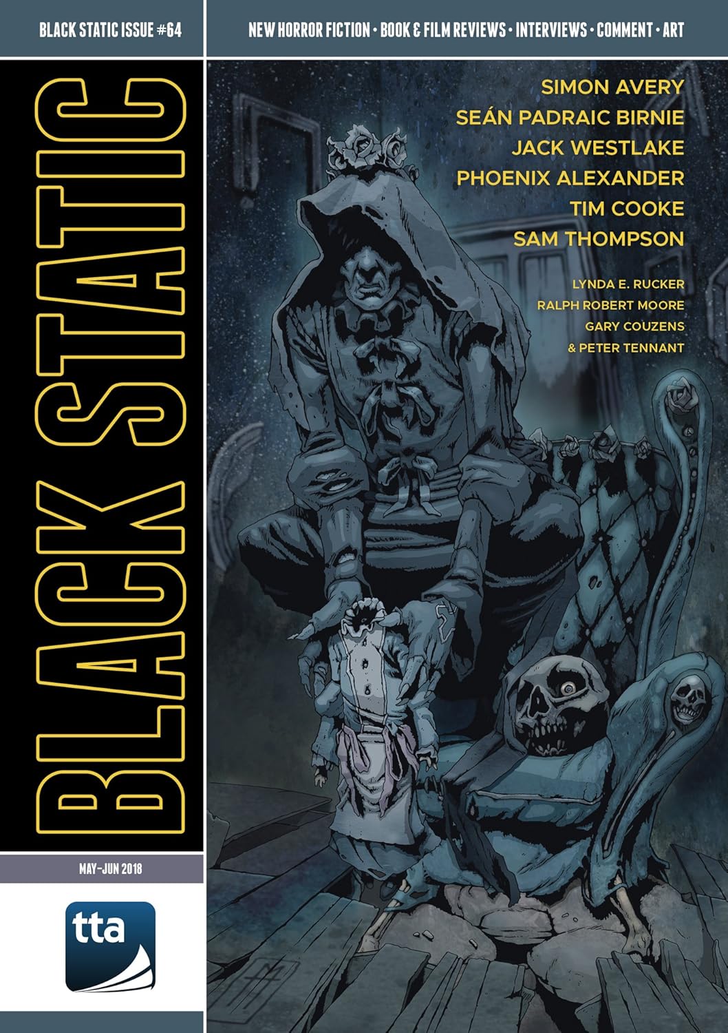 Amazon.co.jp: Black Static #64 (July-August 2018): New Horror Fiction ...