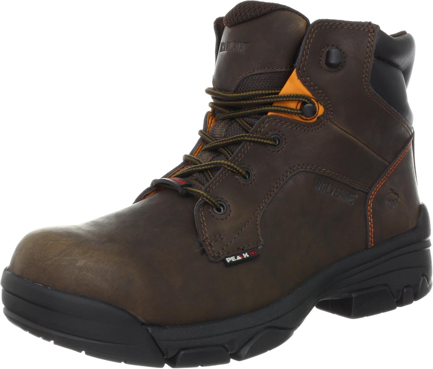 Amazon.com: Wolverine Men's Merlin Waterproof Boot,Brown,9.5 M US ...