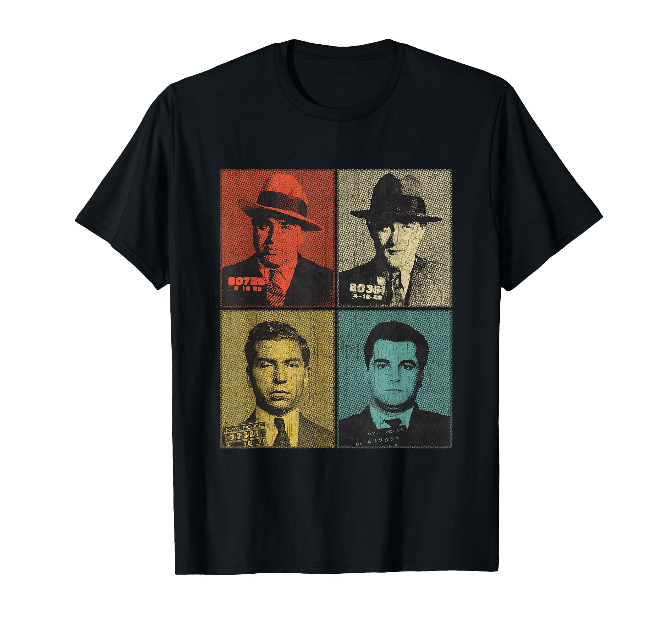 Amazon.com: American Gangsters Mafia Bosses T-Shirt : Clothing, Shoes ...