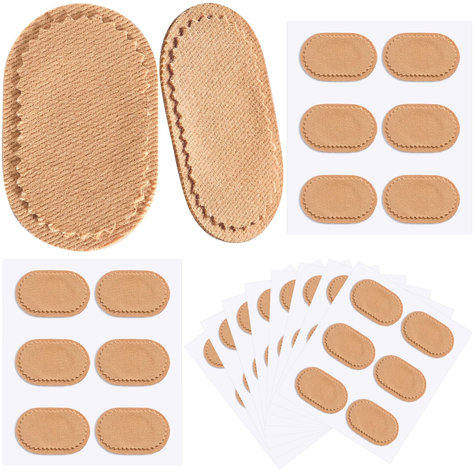 Amazon.com: Funtery 60 Pcs Foot Callus Cushion Toe Cushions Pad Foot ...