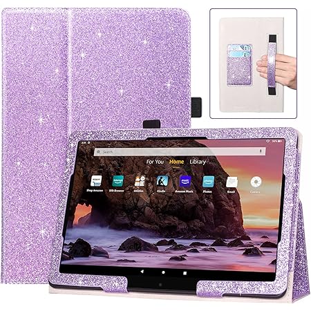 Amazon.com: Fintie Folio Case for All-New Amazon Fire HD 10 and Fire HD ...